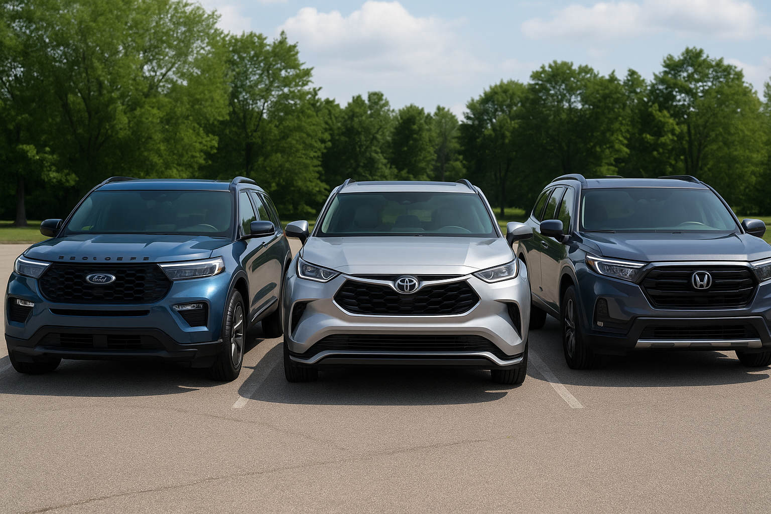 Explorer vs Highlander vs Pilot | Gary Yeomans Ford Frankfort